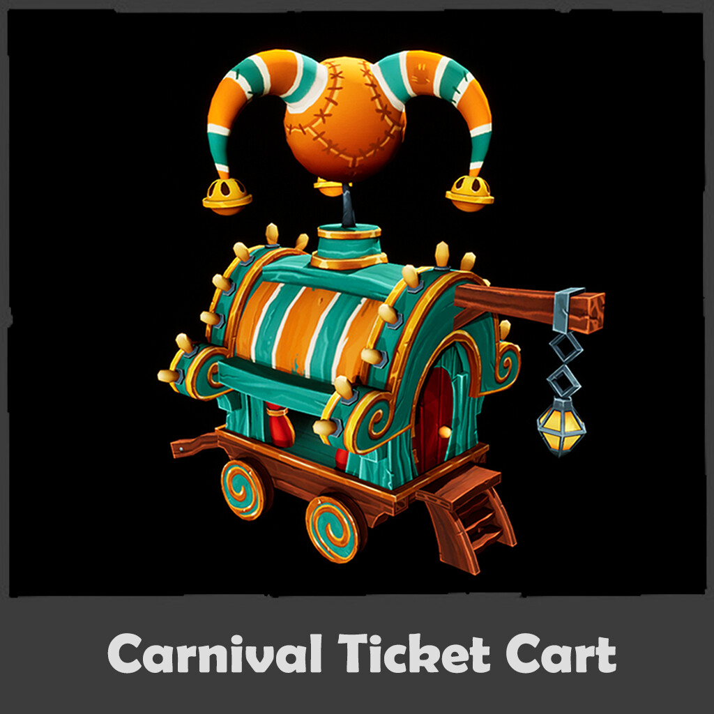 ArtStation - Carnival Ticket Cart FanArt