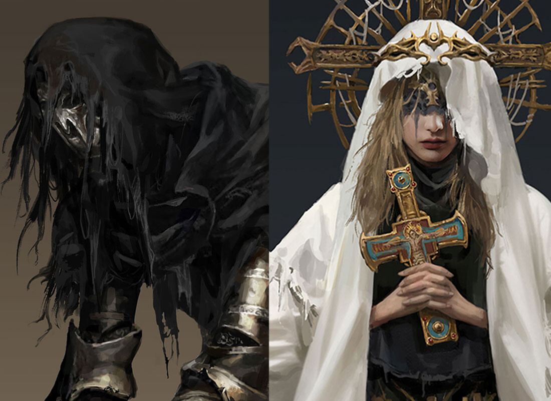 ArtStation - Dark characters