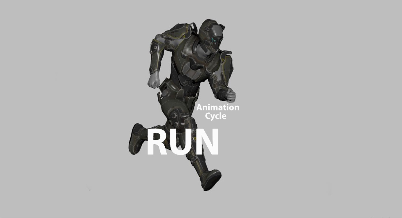 ArtStation - Run Cycle Maya Animation