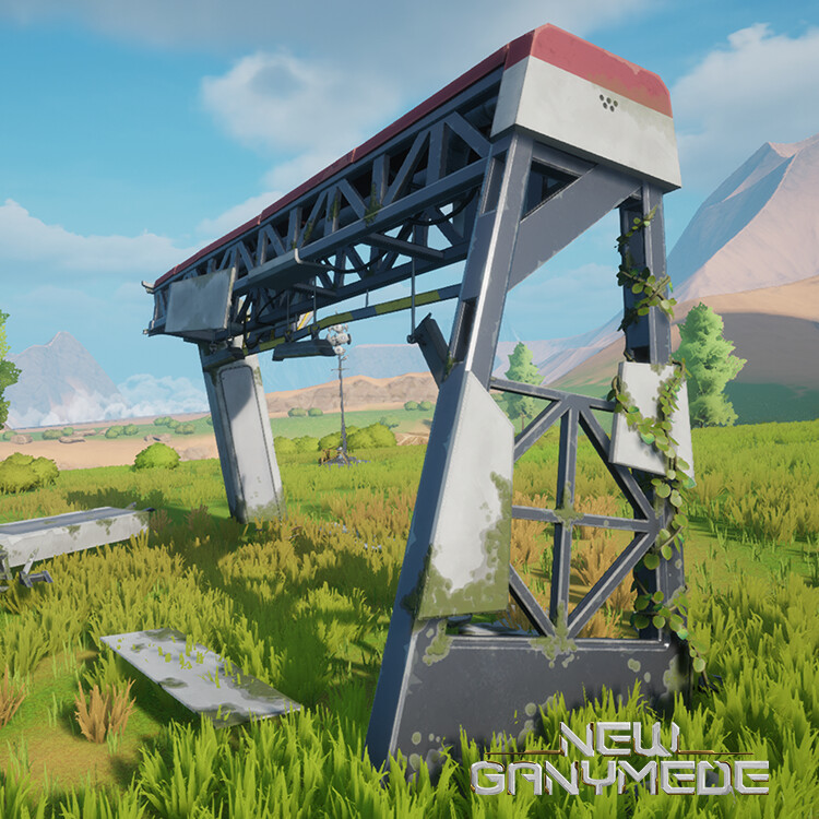 ArtStation - Game Prop Archway