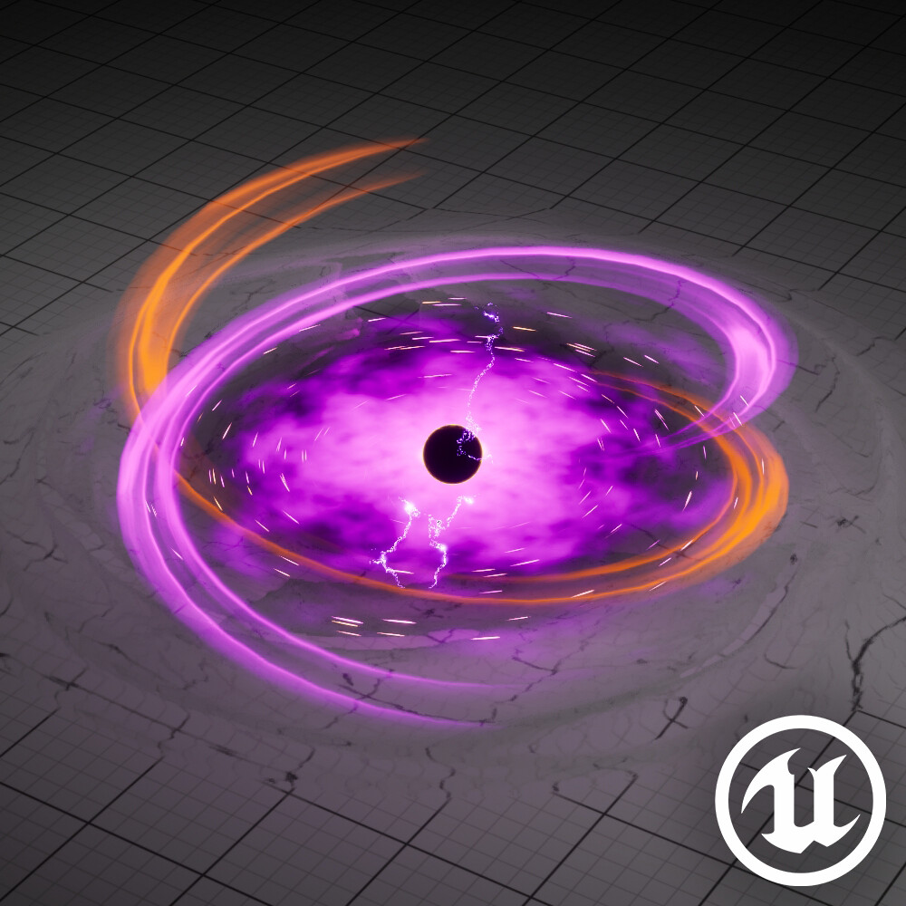 ArtStation - VFX Practice - Black Hole