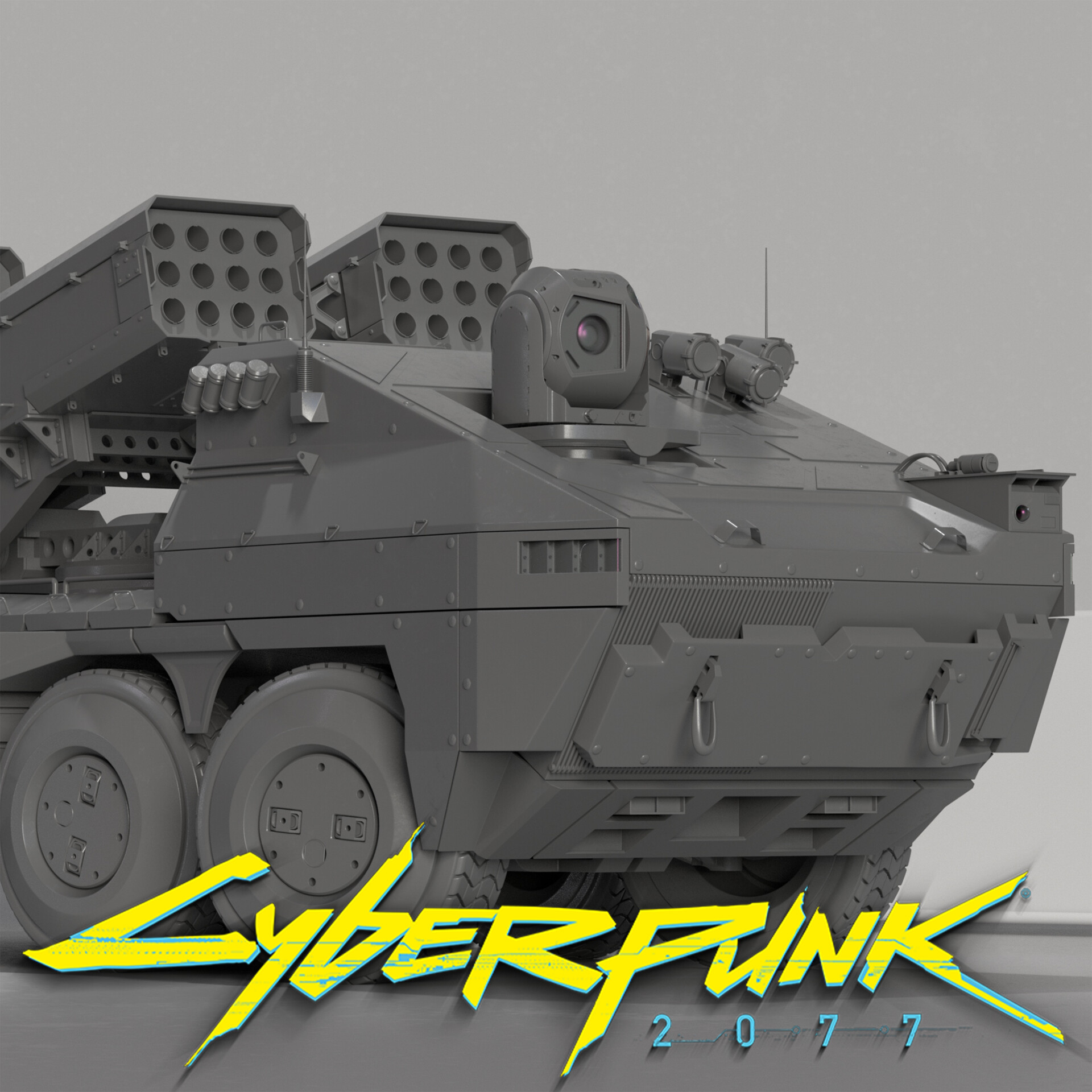 Mikhail Egorov - Cyberpunk 2077 Militech Missile Truck for Production