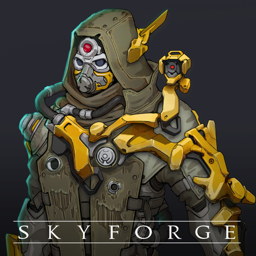 ArtStation - Skyforge | Dead Moon Archer