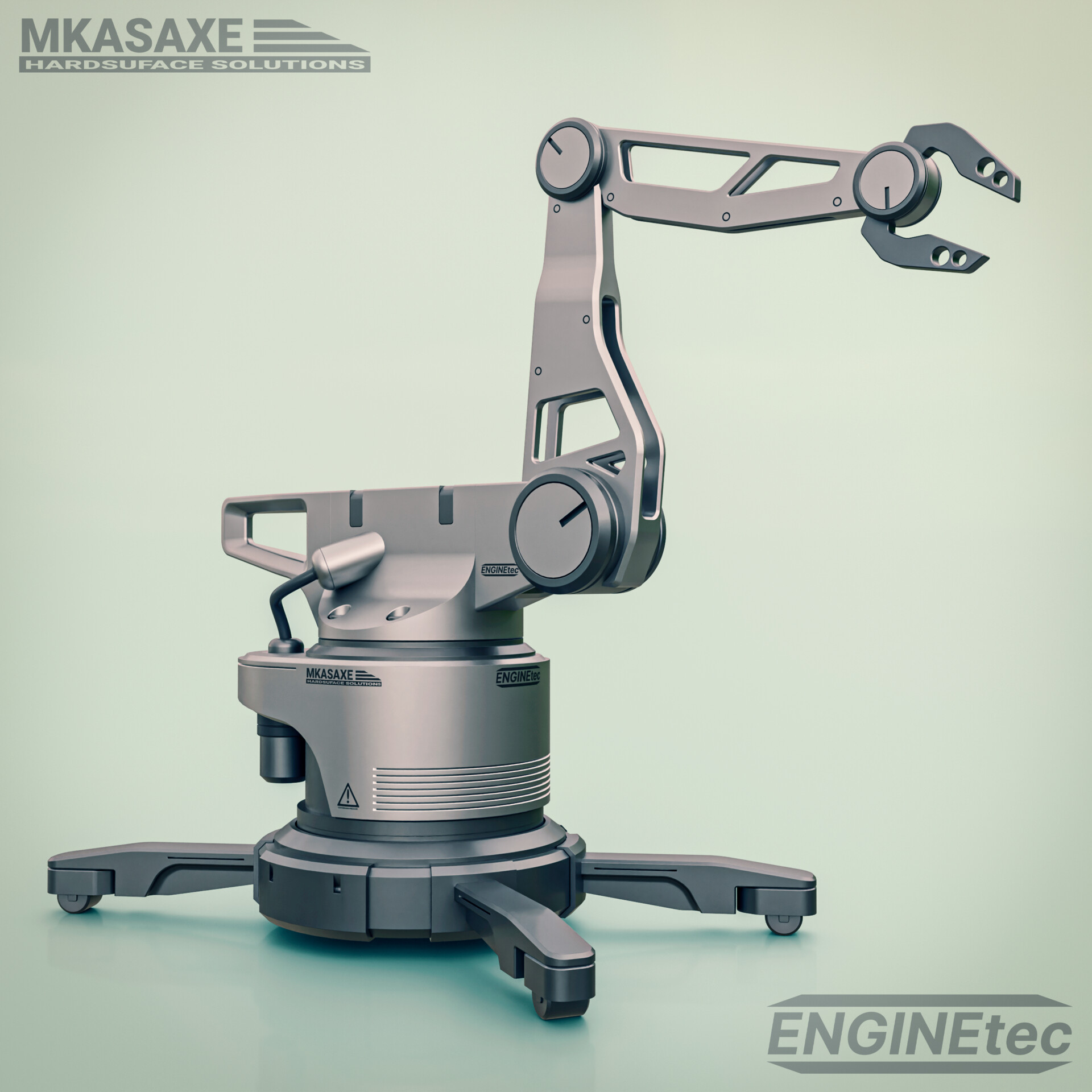 ArtStation - Robot arm-manipulator