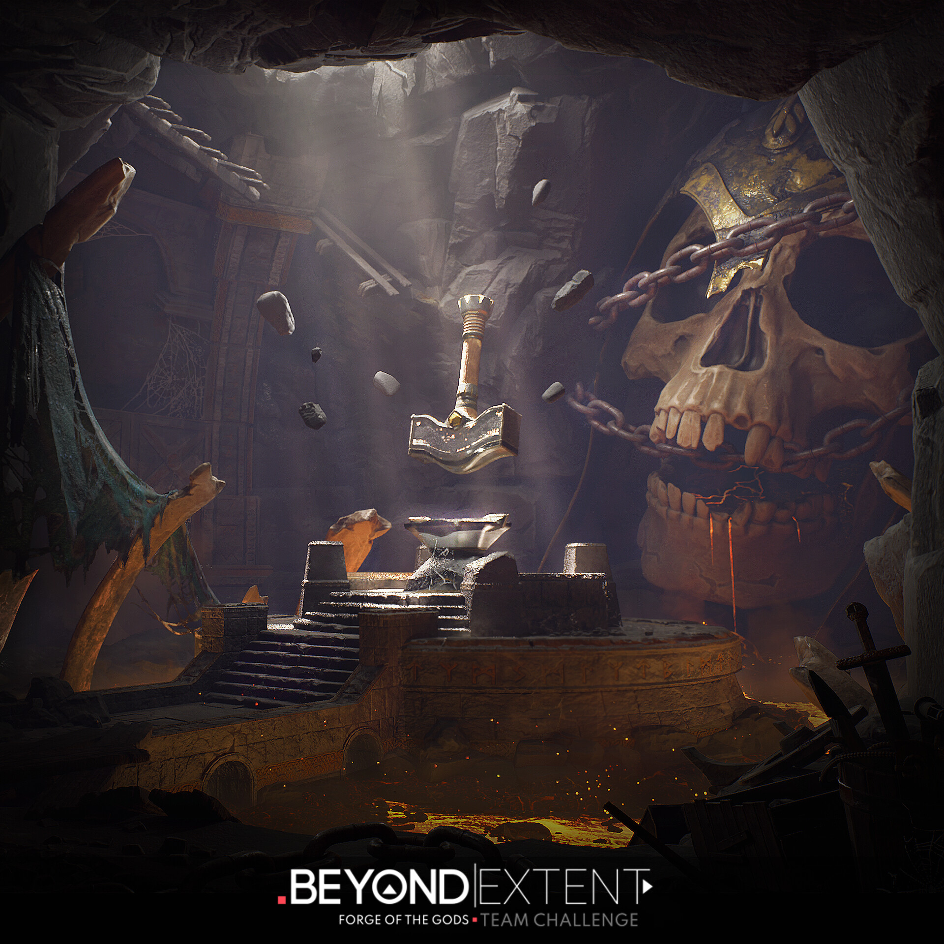 ArtStation - Forge Of The Gods - Beyond Extent Team Challenge