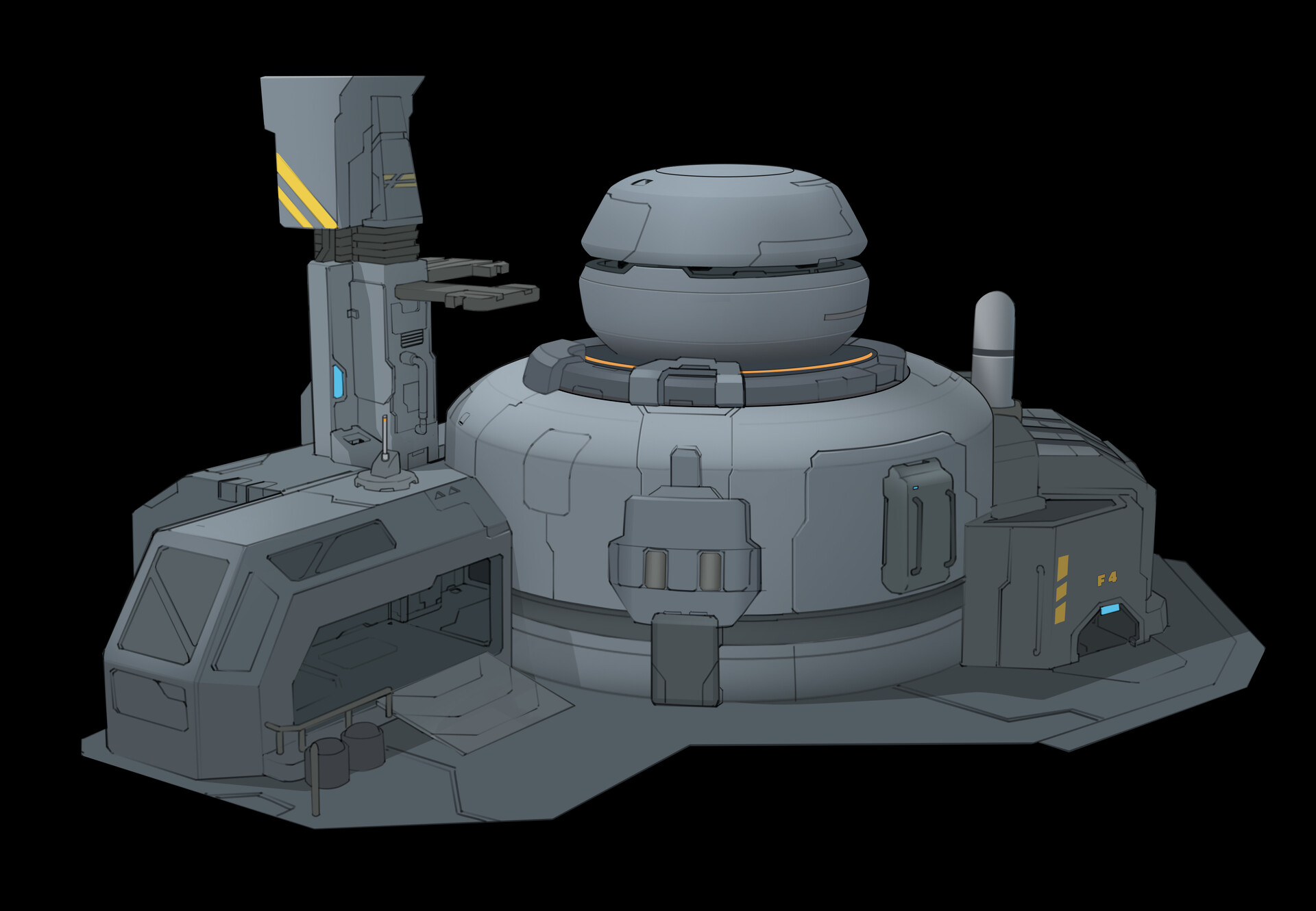 ArtStation - Sci-fi personal project concept