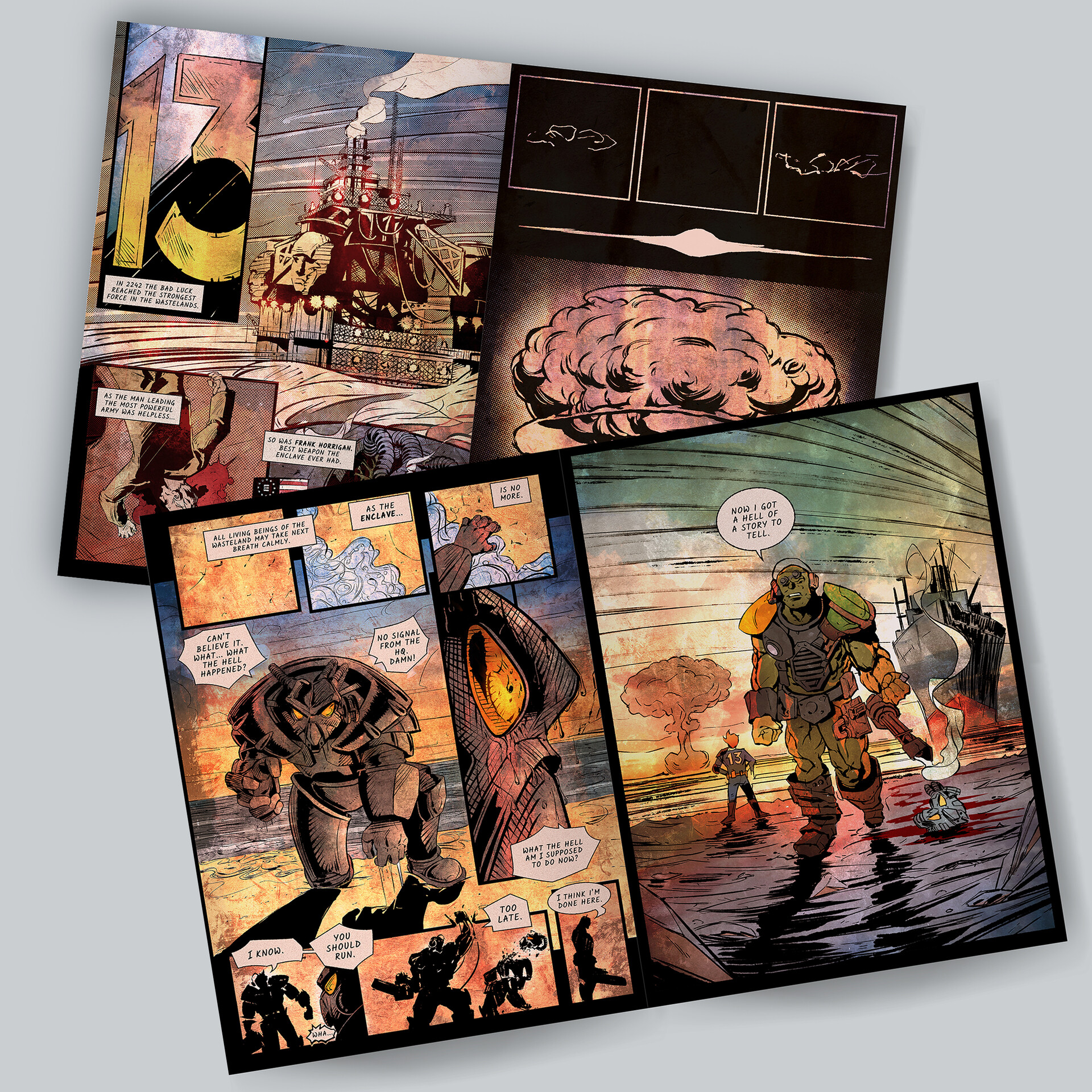 ArtStation - Fallout 2 Fanmade Comic