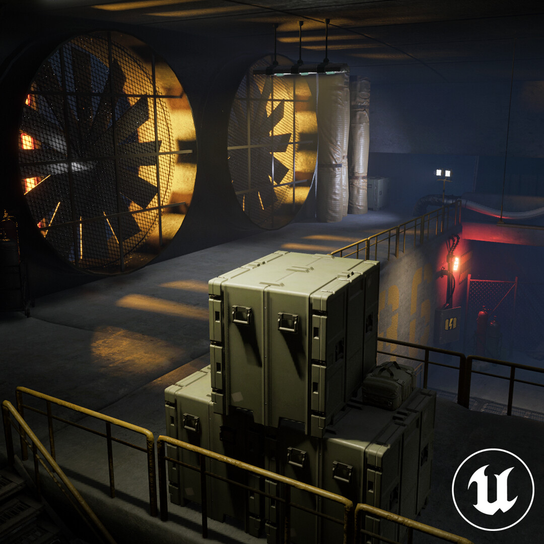 ArtStation - Military Bunker - UE5 Game Location