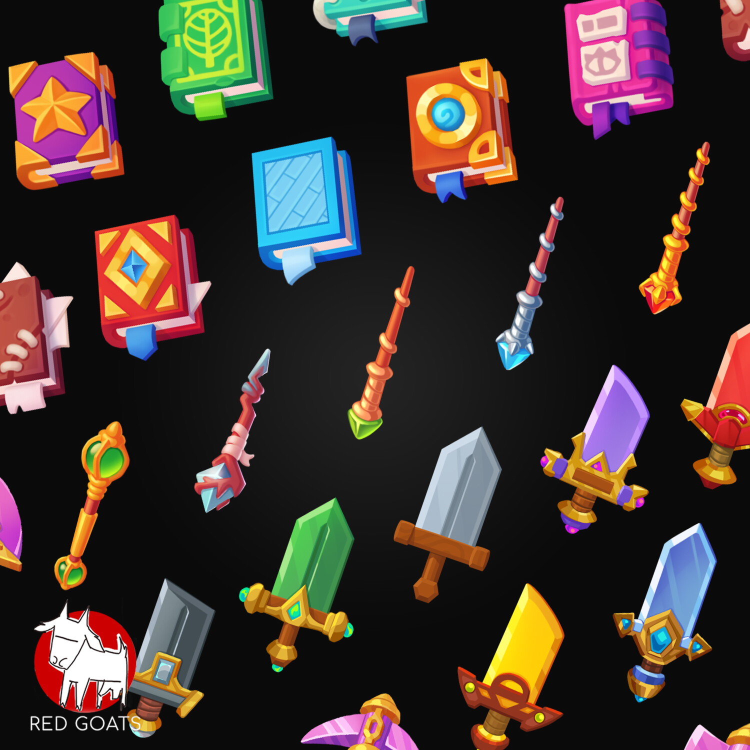 ArtStation - Magic resources icons