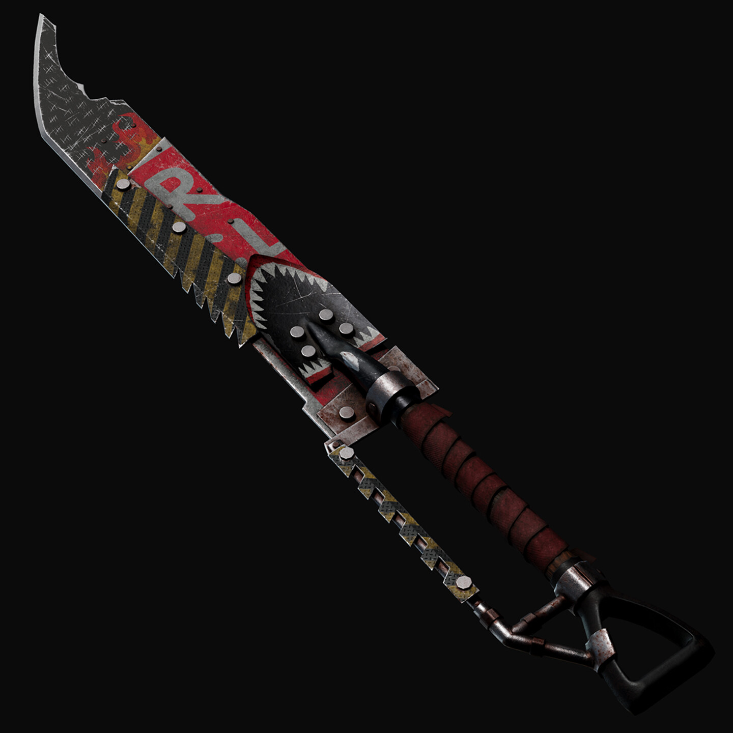 ArtStation - Zombie Apocalypse Weapon - Scrap Sword