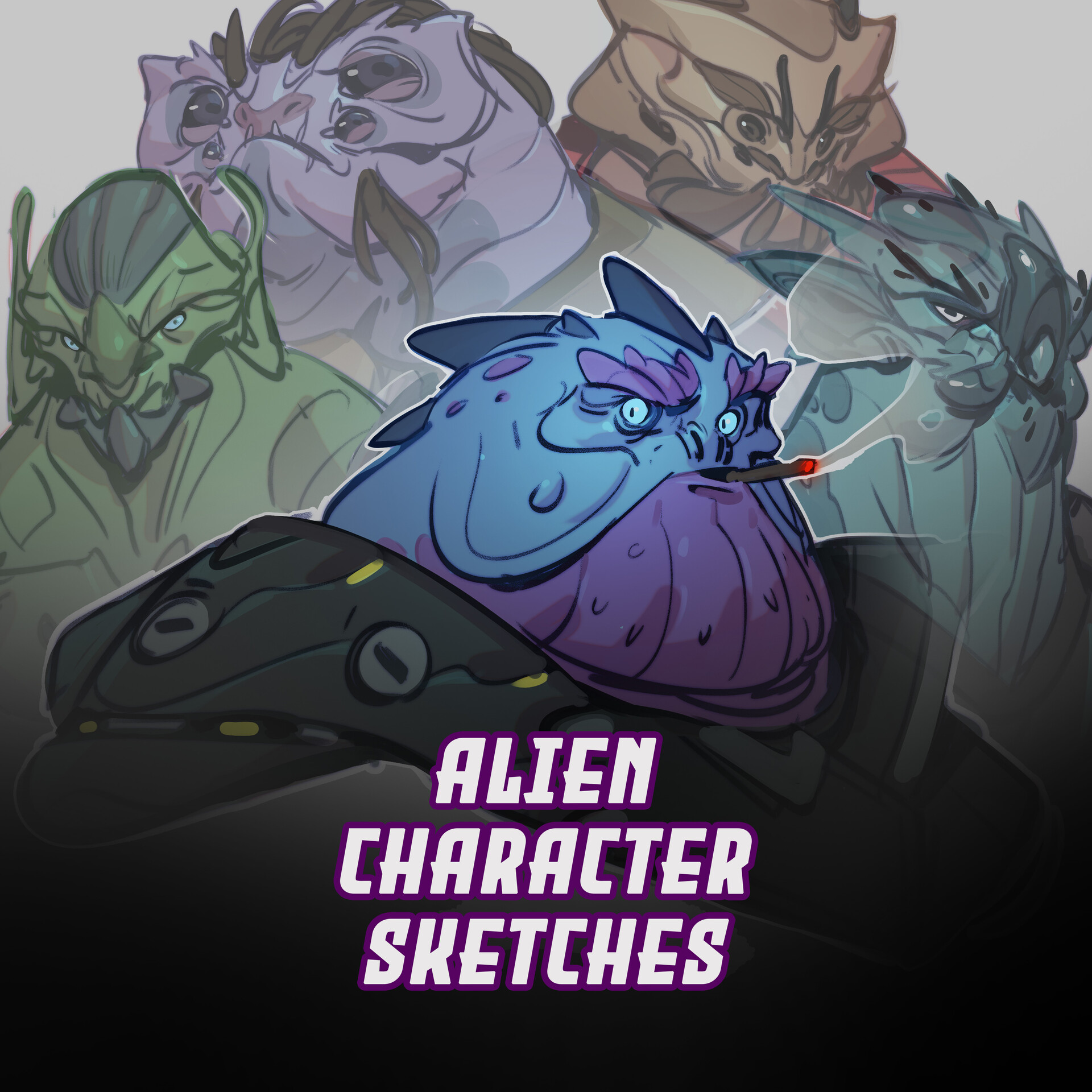 ArtStation - Alien Character Exploration