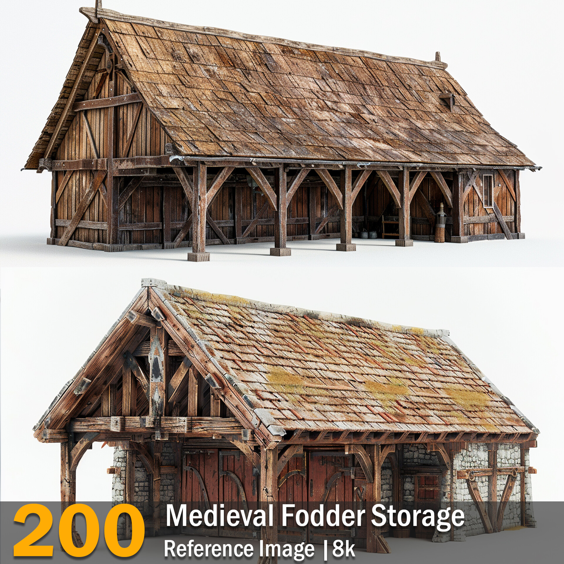 ArtStation - Medieval Fodder Storage | Reference Images | 8K