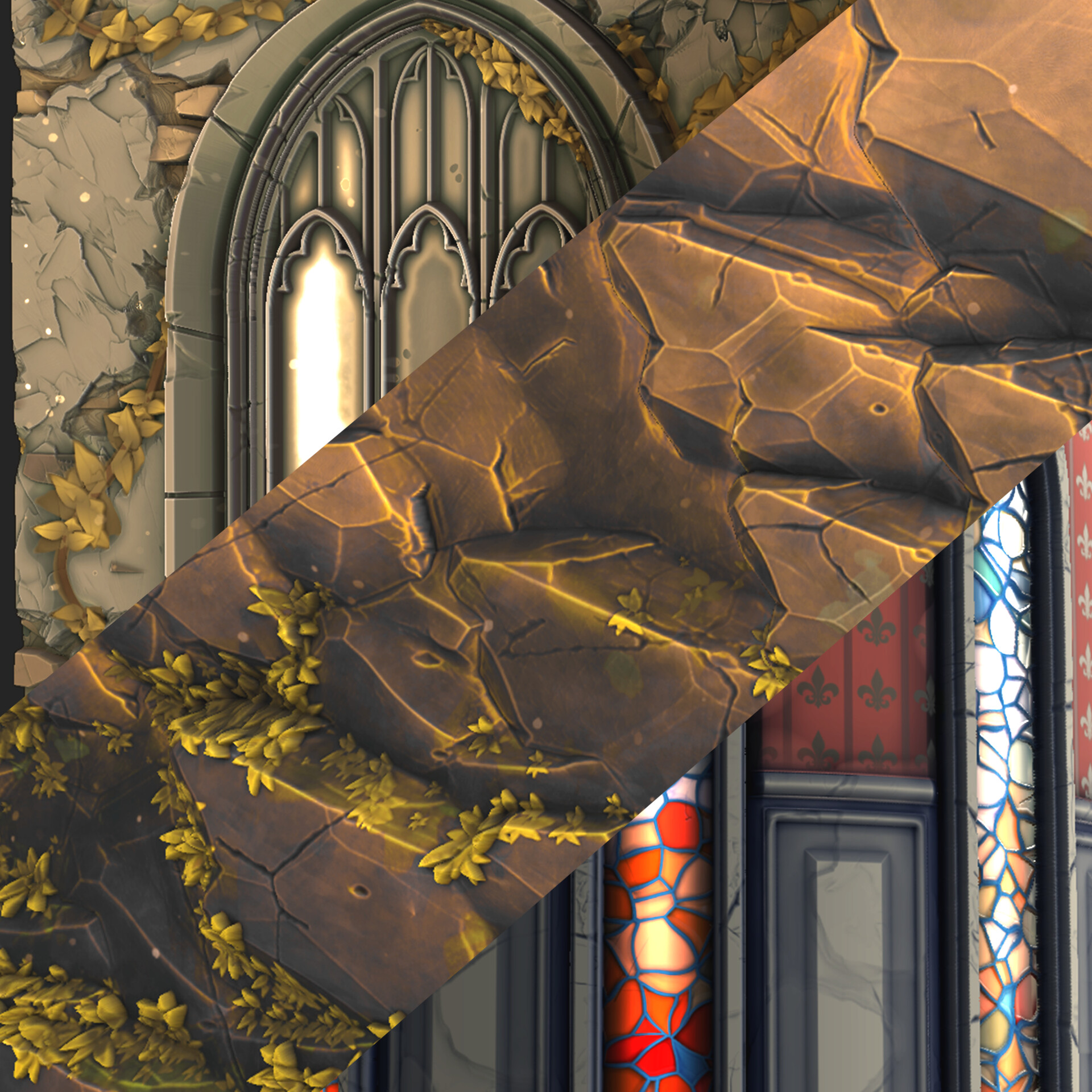 ArtStation - Stylized Substance Materials v4