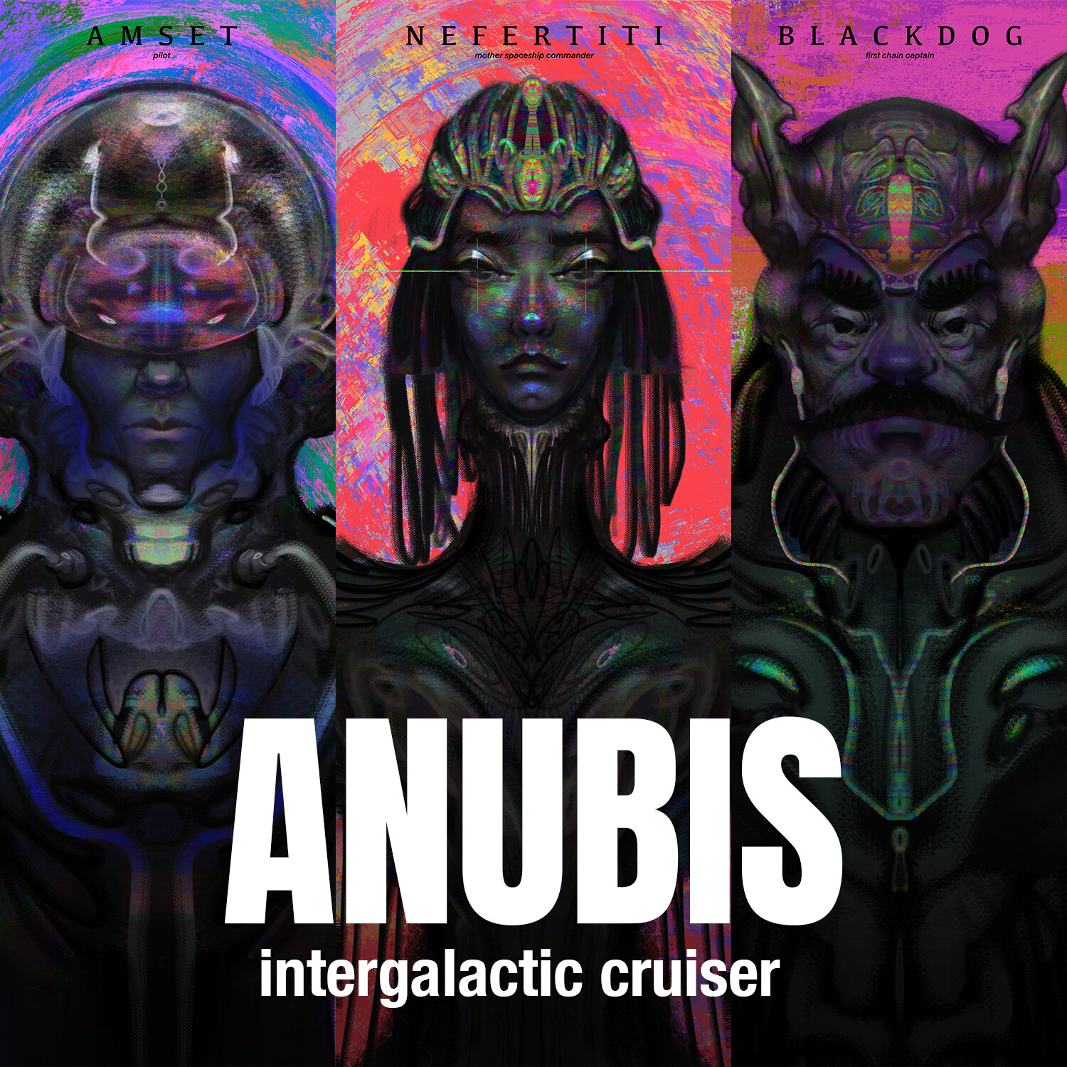 ArtStation - ANUBIS intergalactic cruiser crew