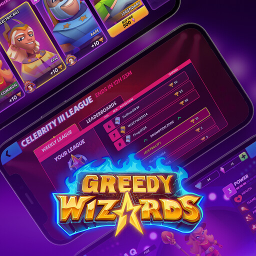 ArtStation - Greedy Wizards UI