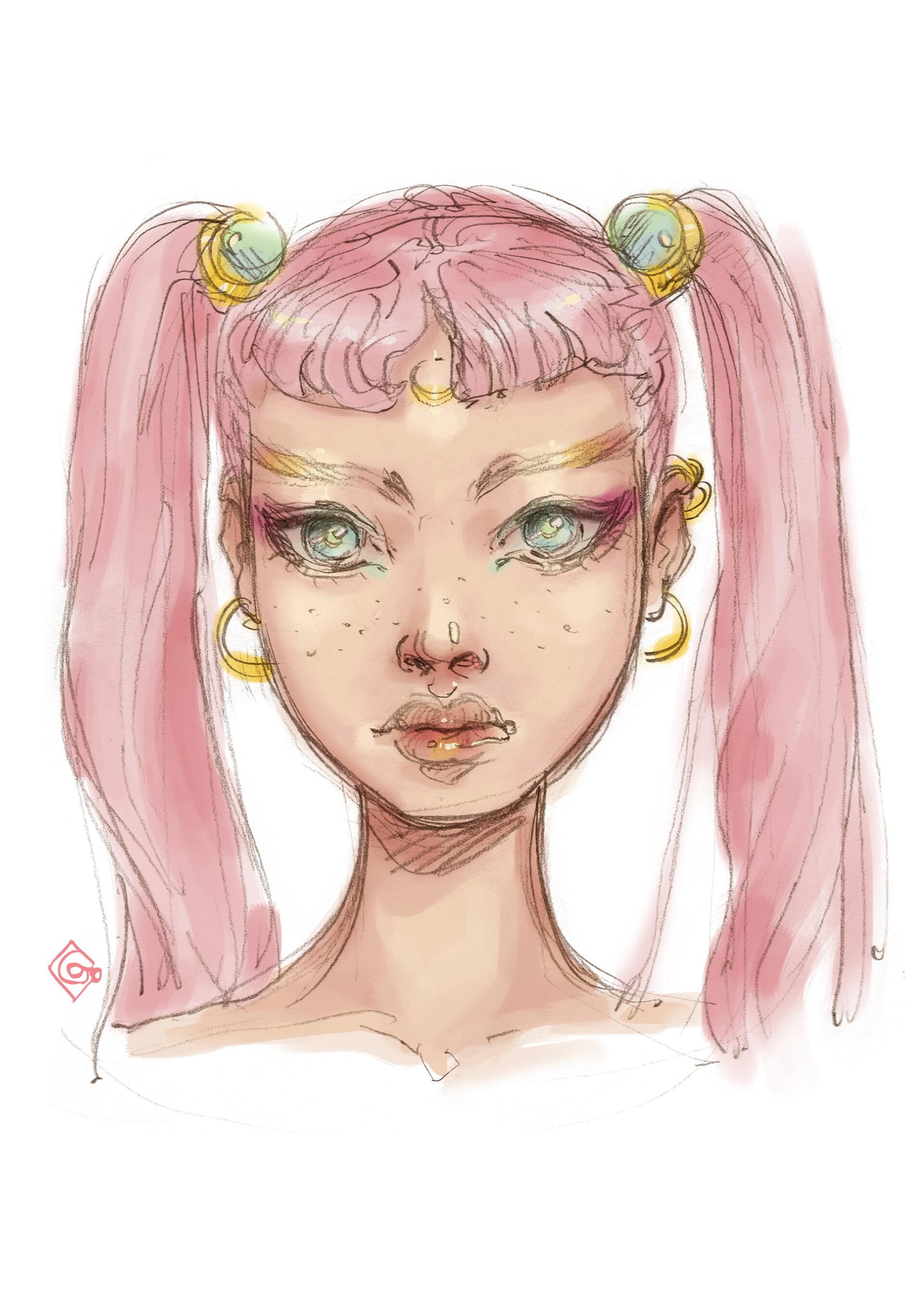 ArtStation - Rose Moon