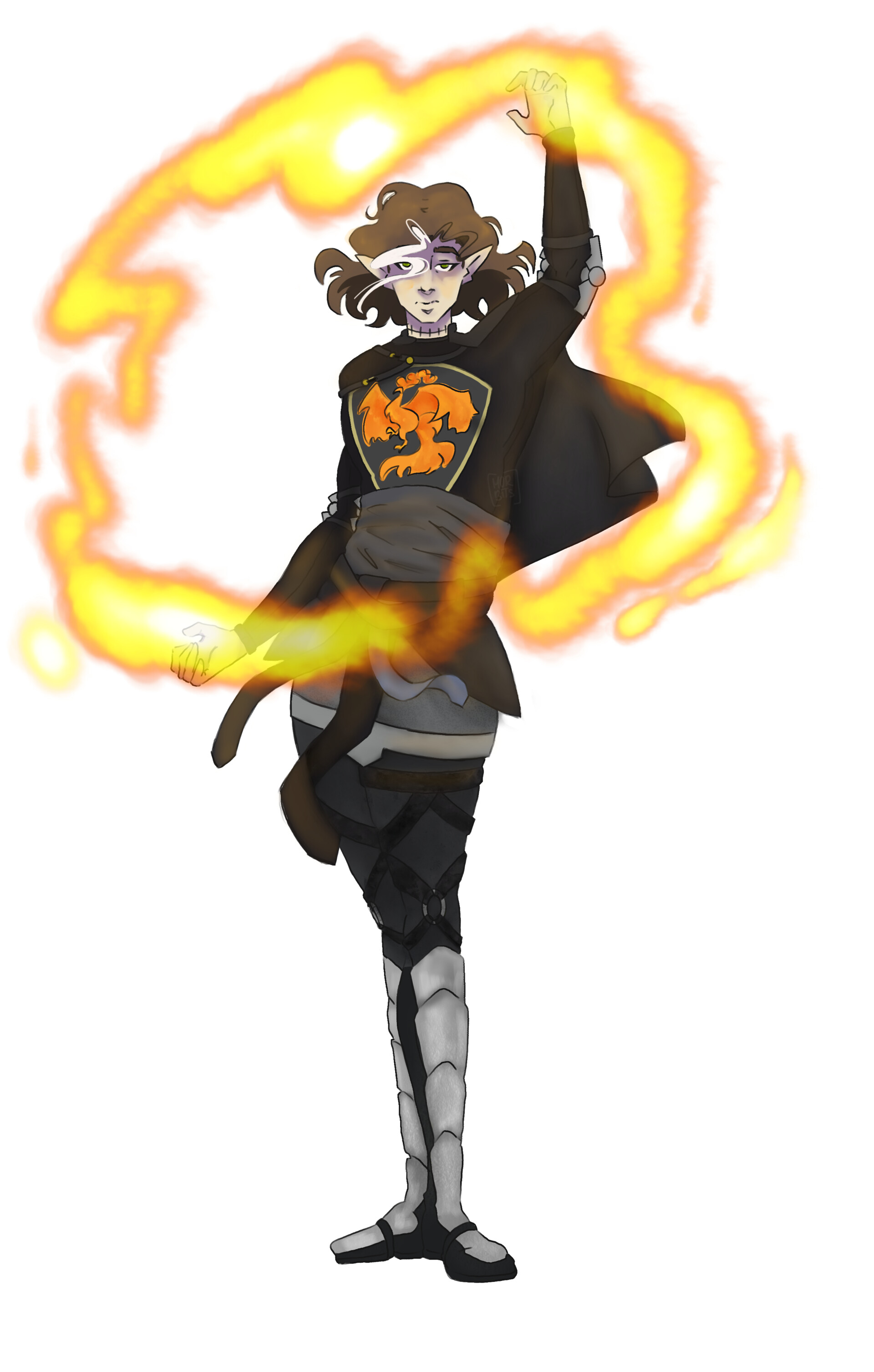 ArtStation - DnD Character - Fenriel