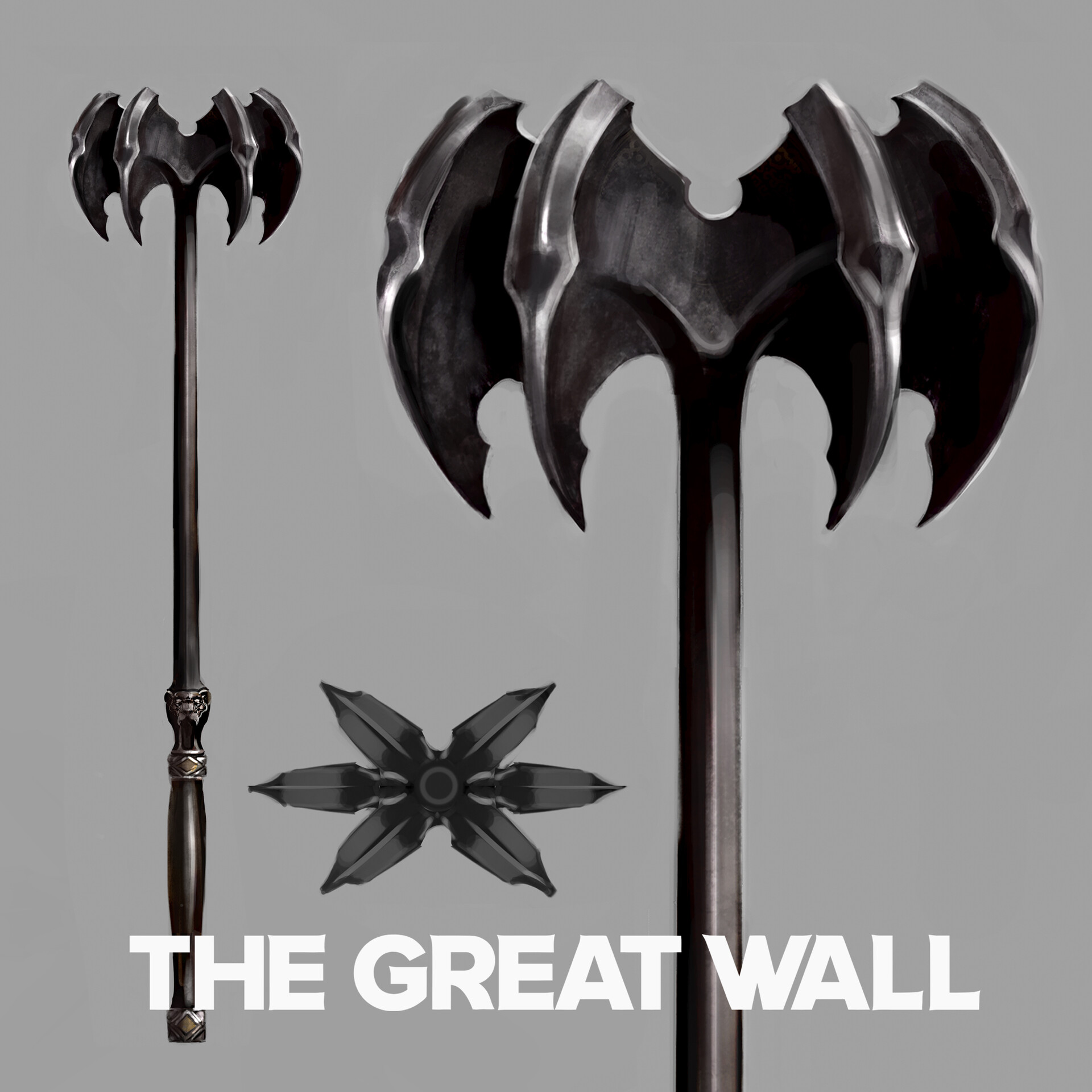 ArtStation - The Great Wall - Weapons