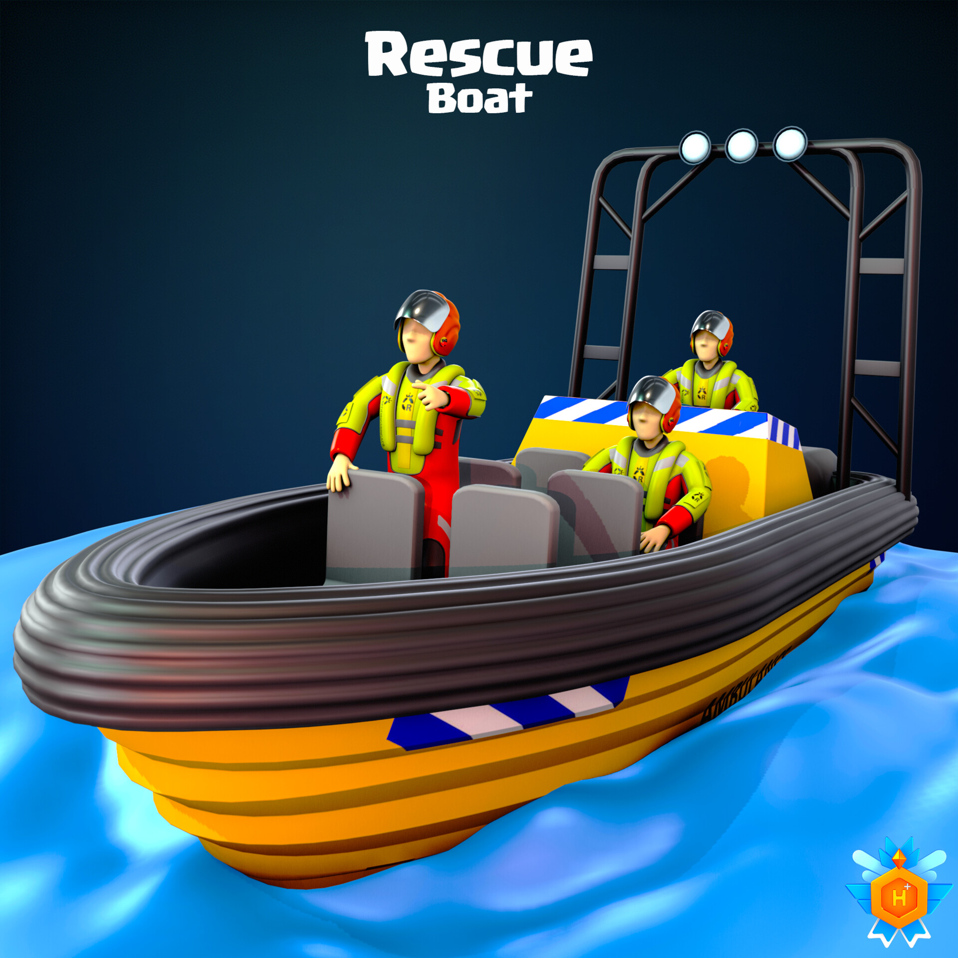 ArtStation - Sea Rescue Guard