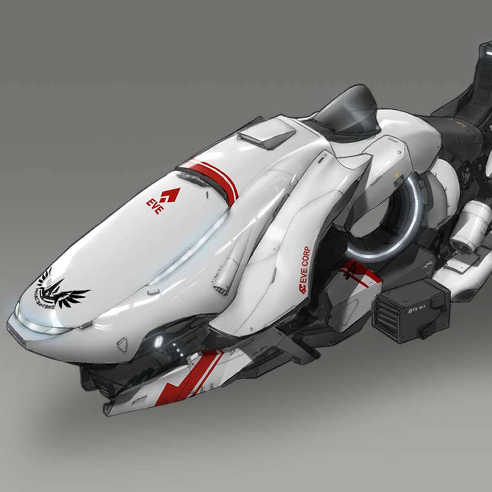 ArtStation - EVE Hover Bike