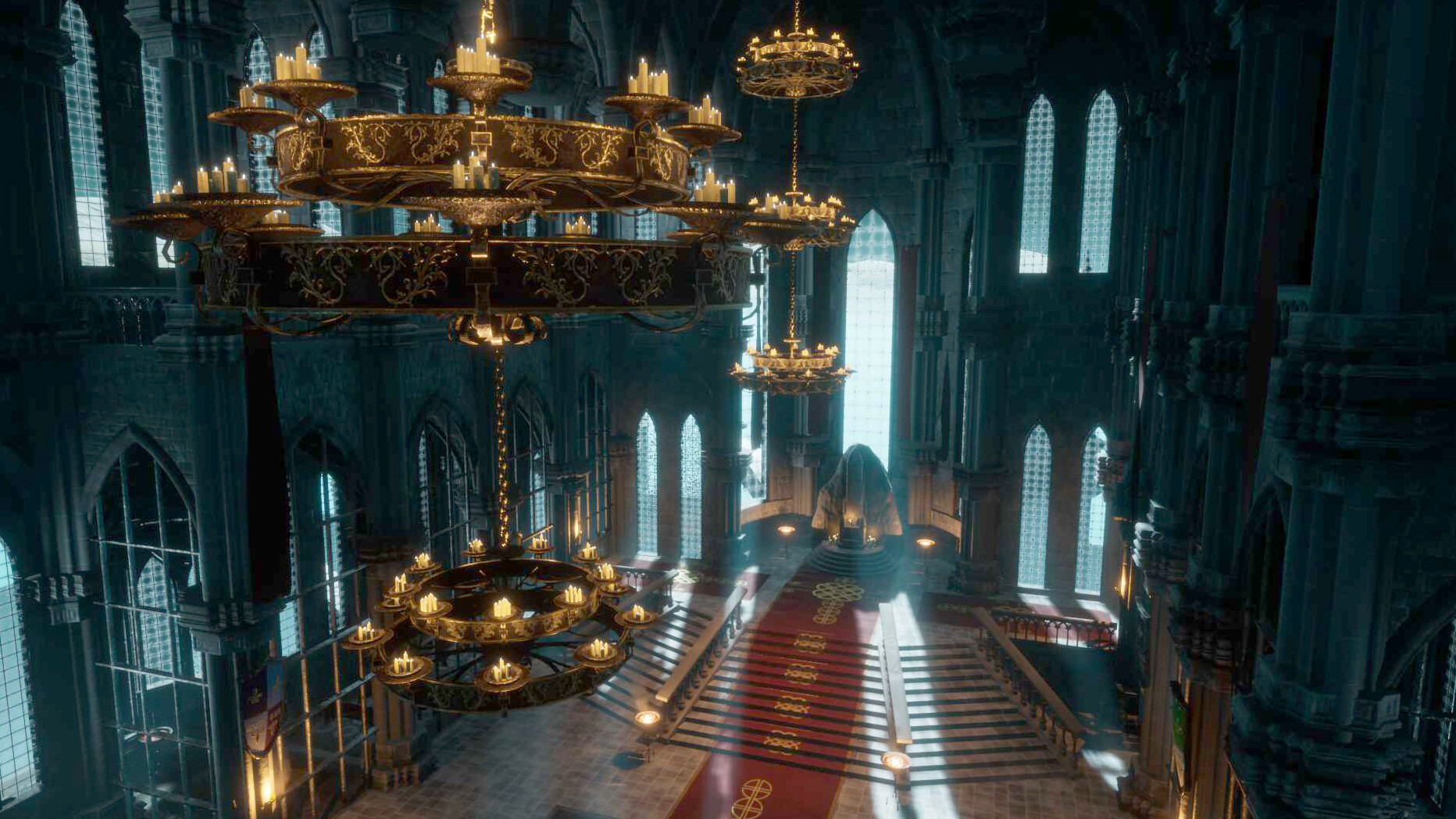 ArtStation - Castle Throne Room