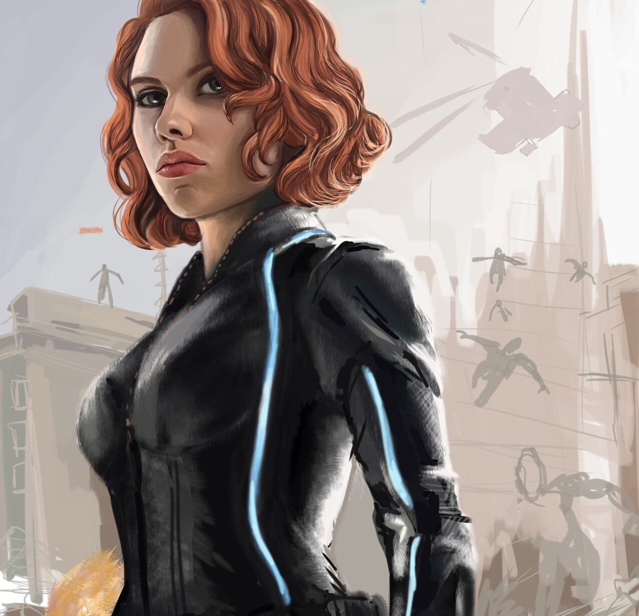 ArtStation - Black widow