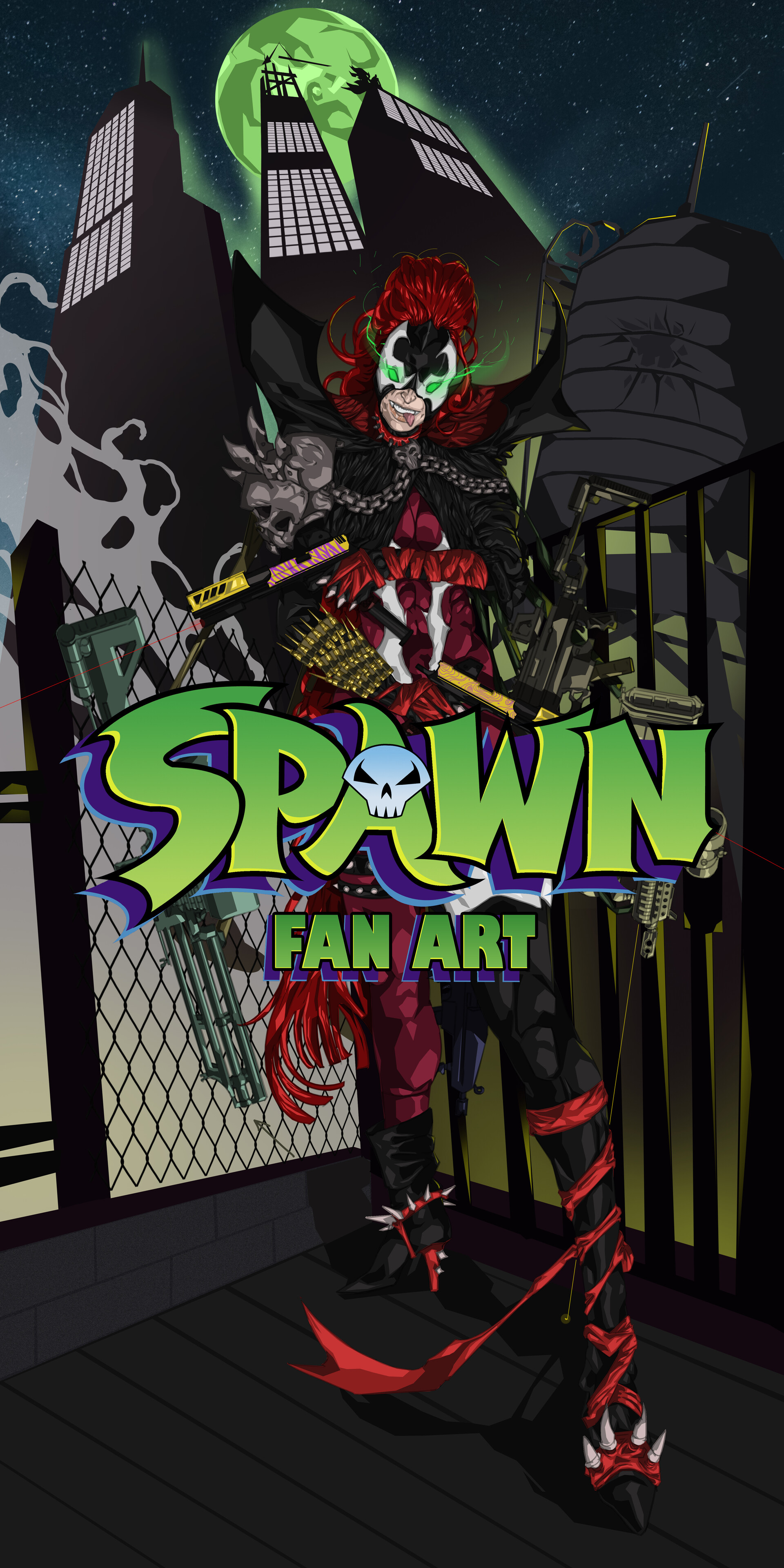 ArtStation - Scorched fanart