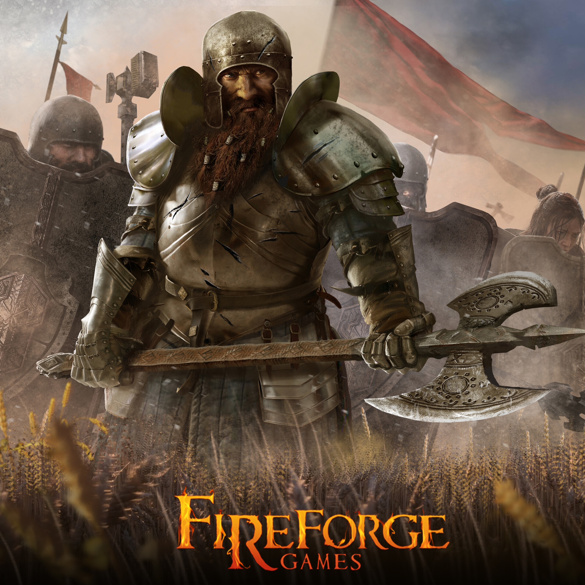 ArtStation - Dwarves Hammerers