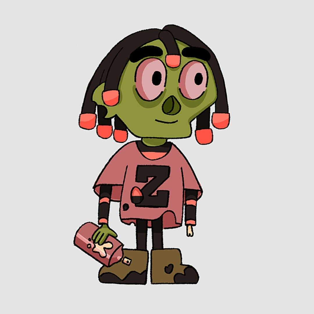 ArtStation - Zombie Tagger