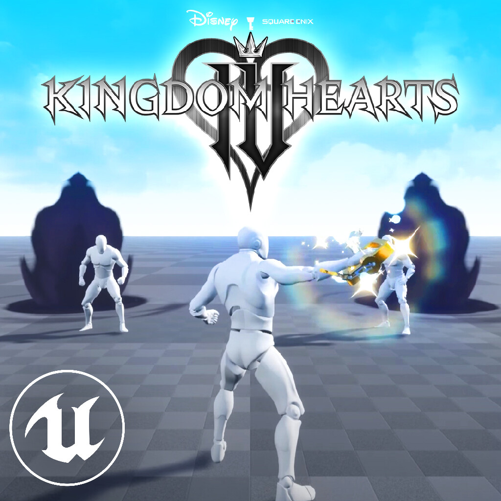 ArtStation - Unreal Engine - Kingdom Hearts VFX Study