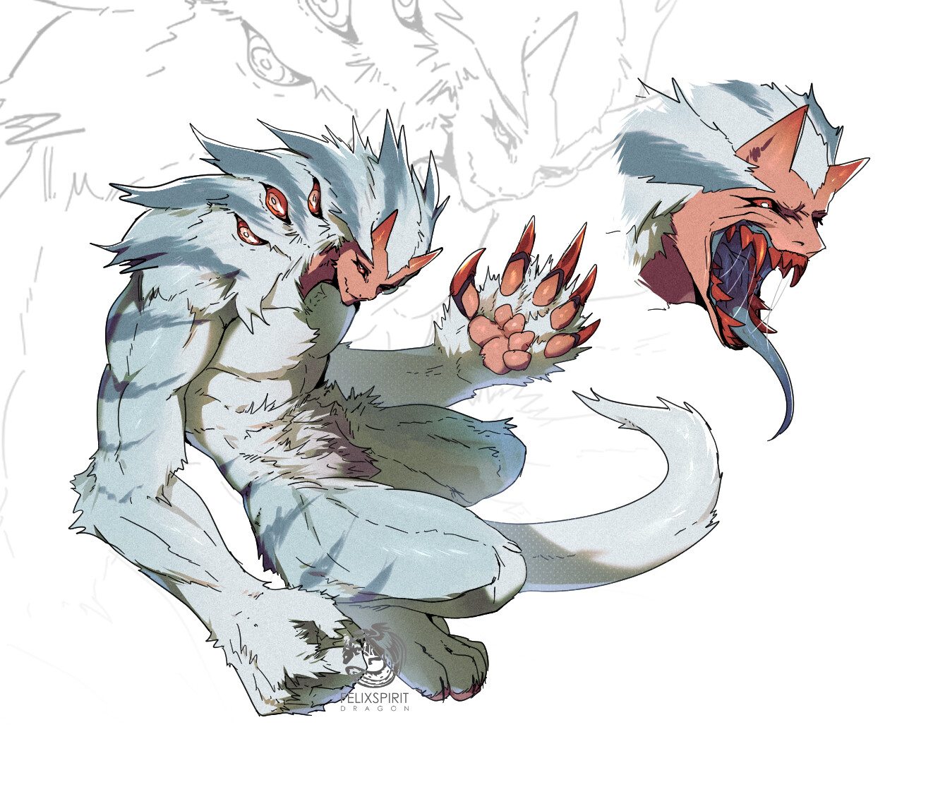 ArtStation - Sphinx Creature Designs