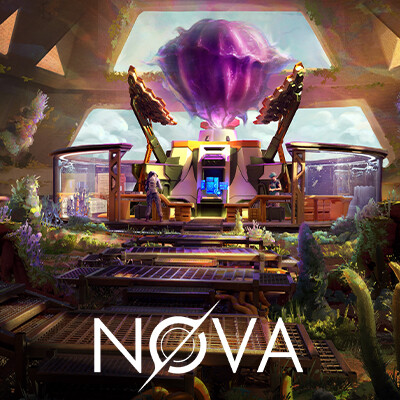 ArtStation - Nova - Research Garden