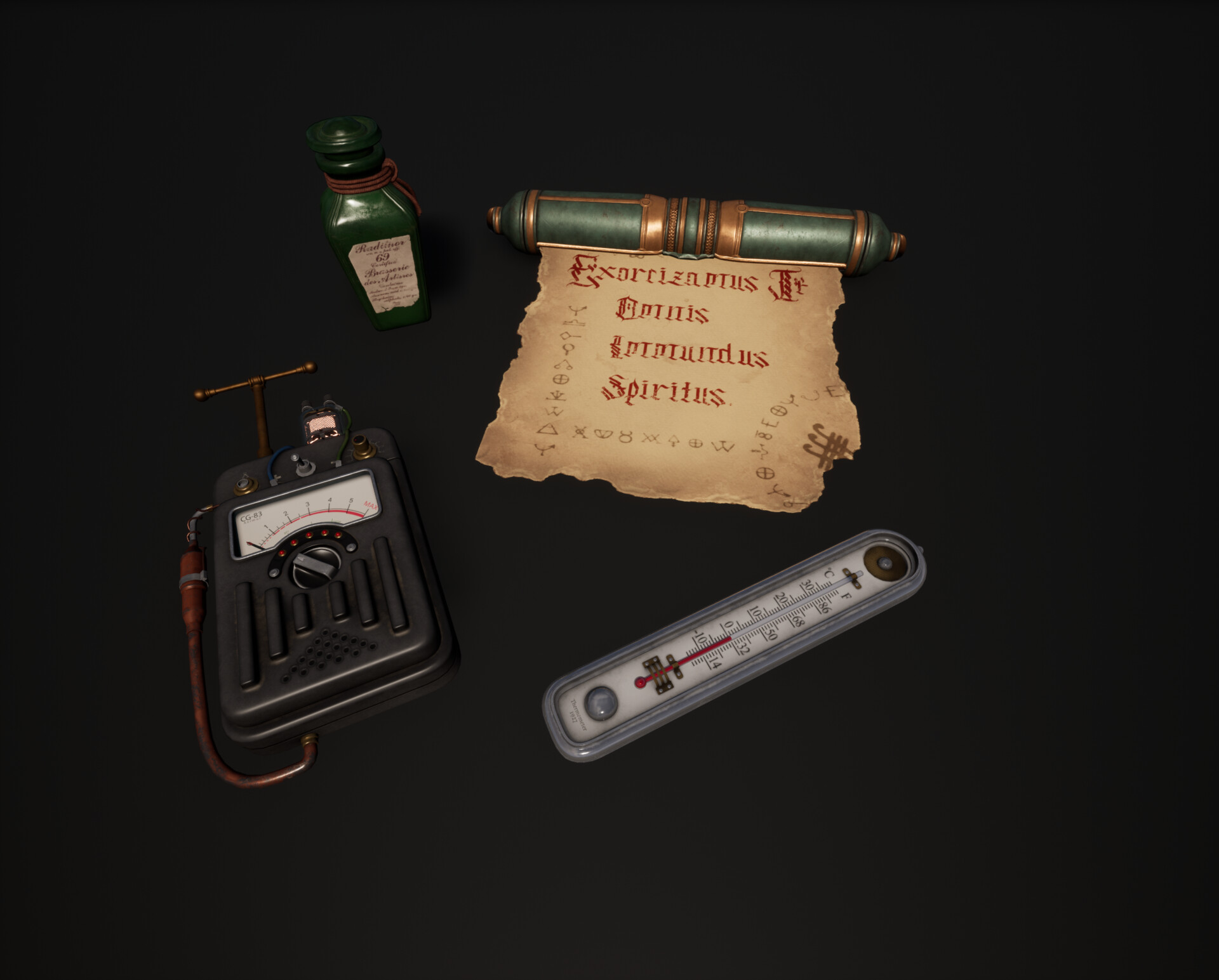 ArtStation - Ghost hunting devices