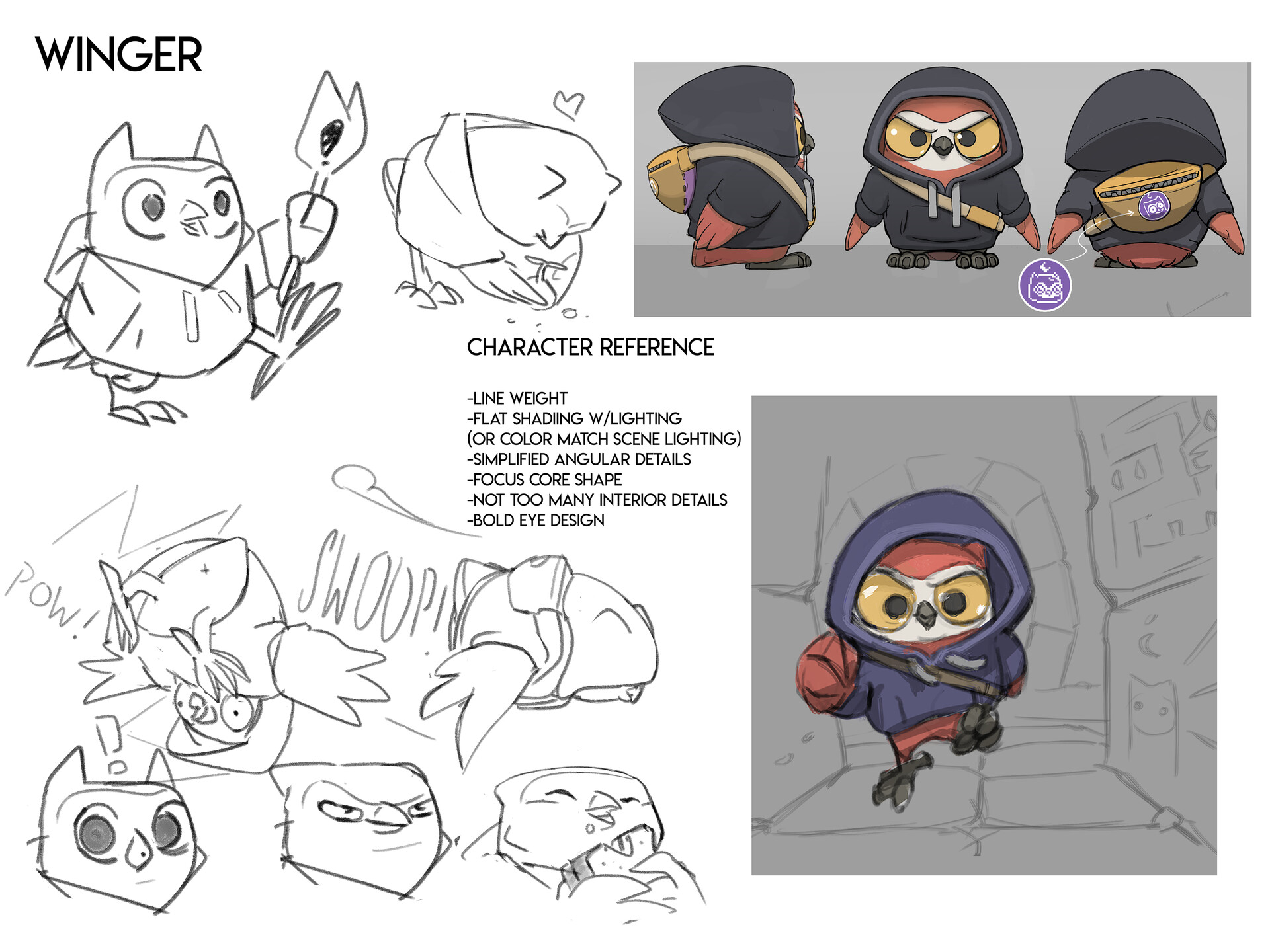 ArtStation - Moonbirds Animation VisDev