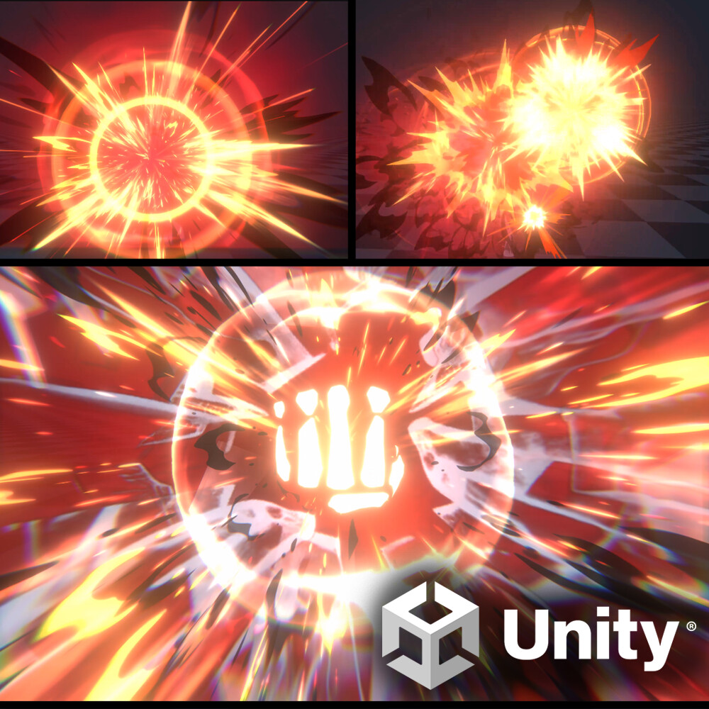 ArtStation - Game VFX - Hard Punch