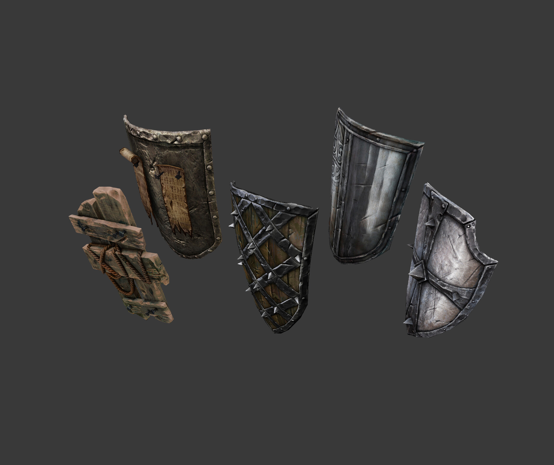 ArtStation - Shields pack 1
