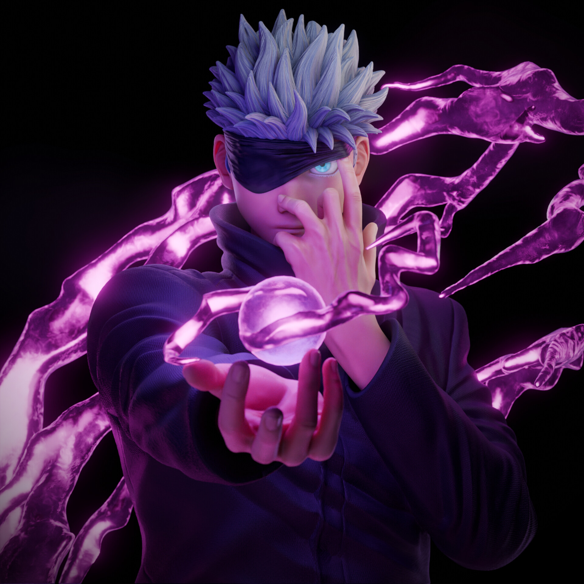 ArtStation - Satoru Gojo - Jujutsu Kaisen