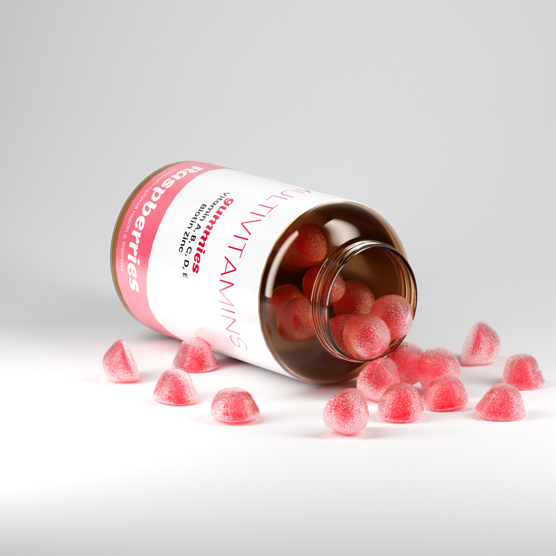 ArtStation - 3D Gummies Product Render