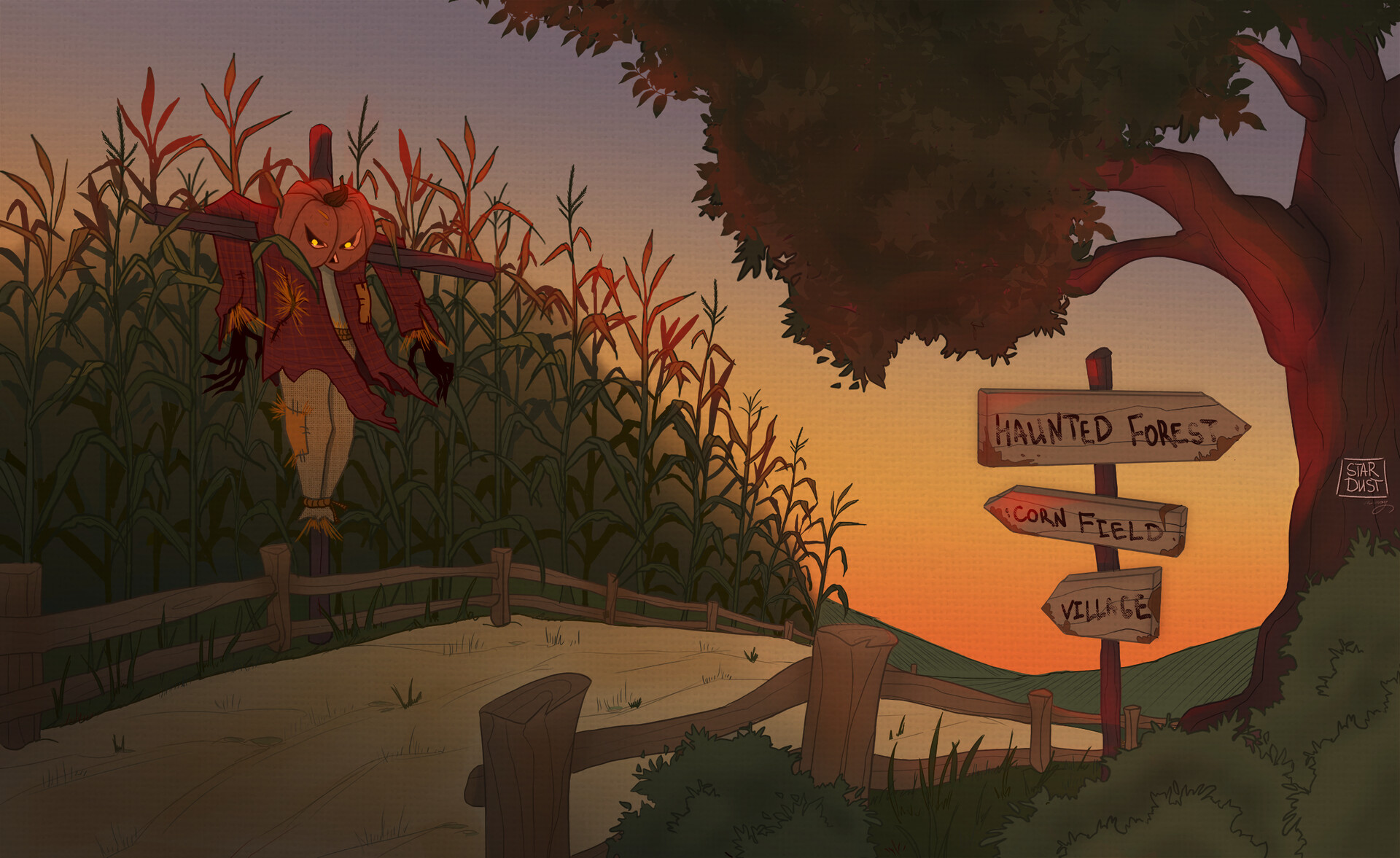 ArtStation - The mysterious path