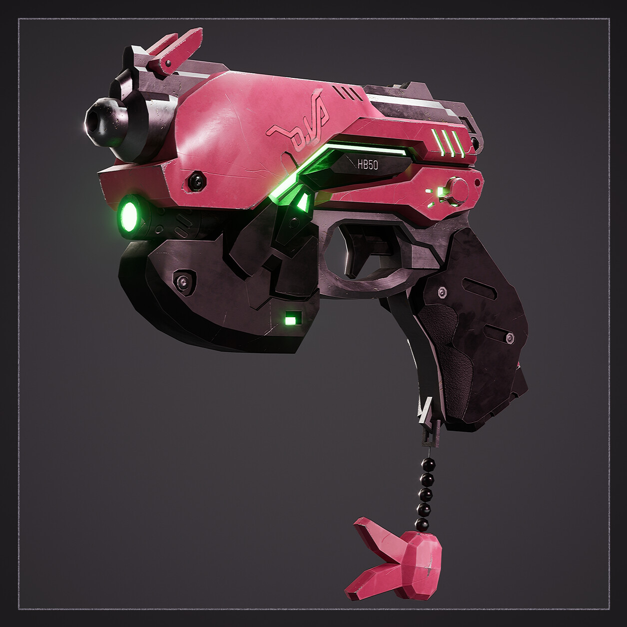 ArtStation - Overwatch Fanart - D.Va Gun