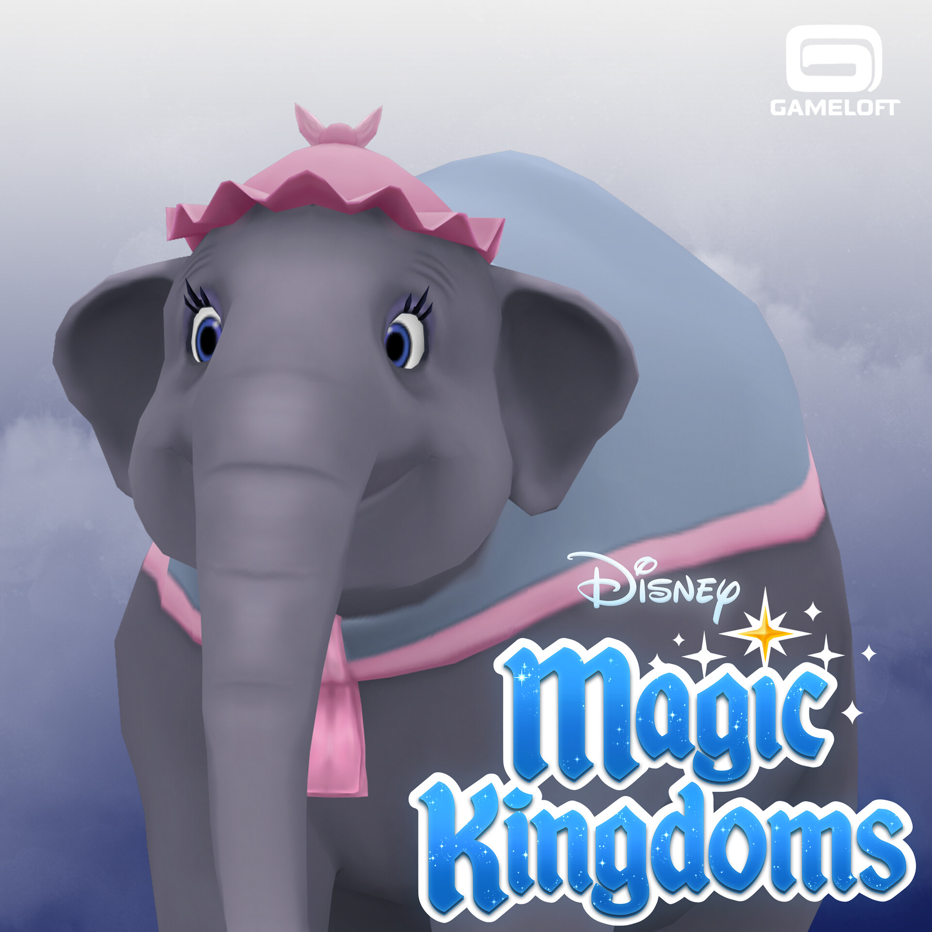ArtStation - Mrs. Jumbo - Disney Magic Kingdoms