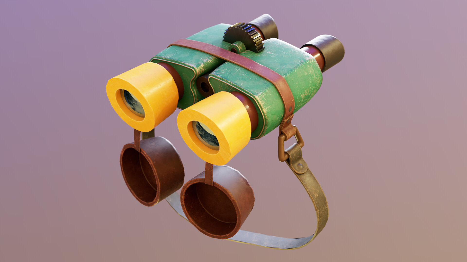 ArtStation - Binoculars - 3D Prop Art