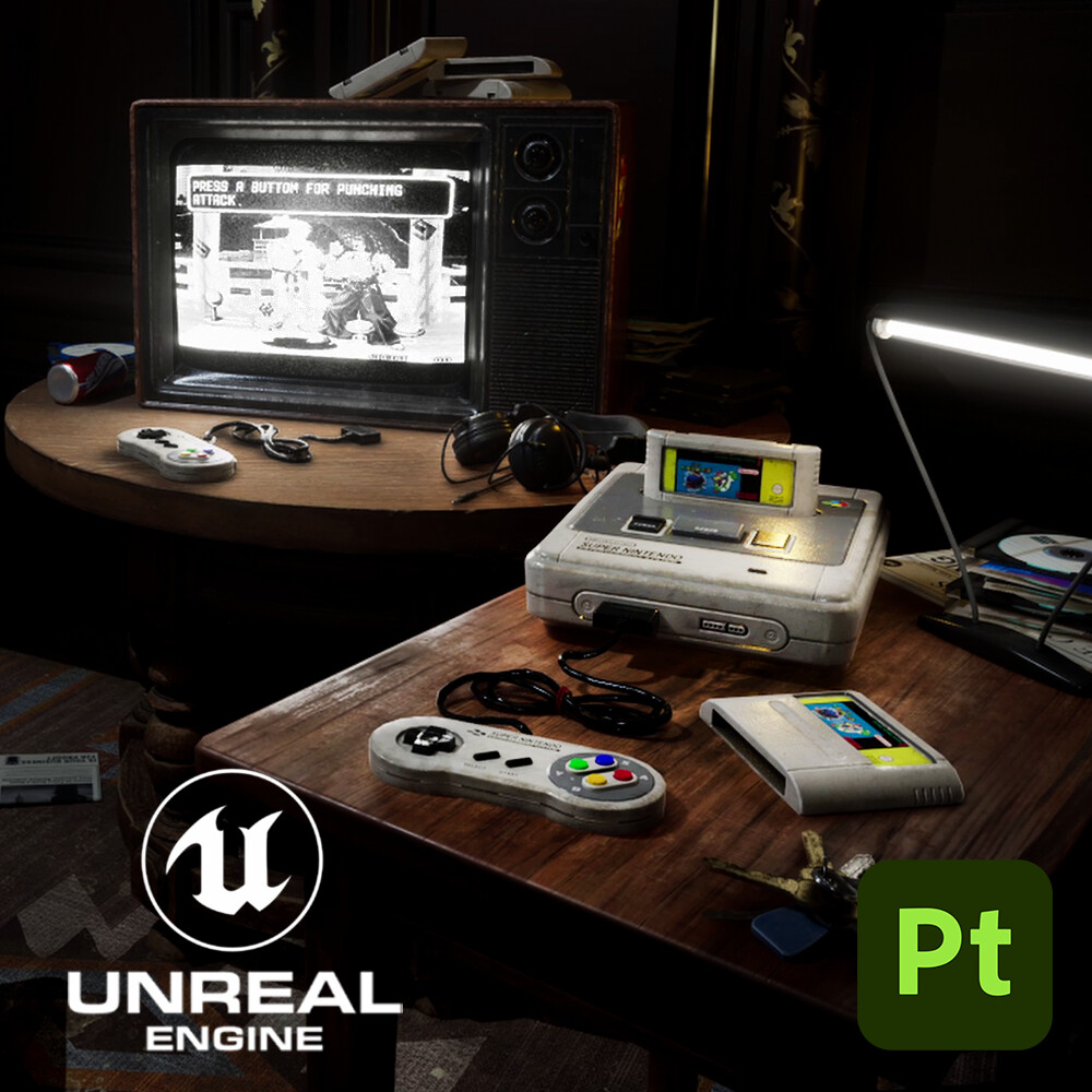 ArtStation - 90's Nintendo & Tv