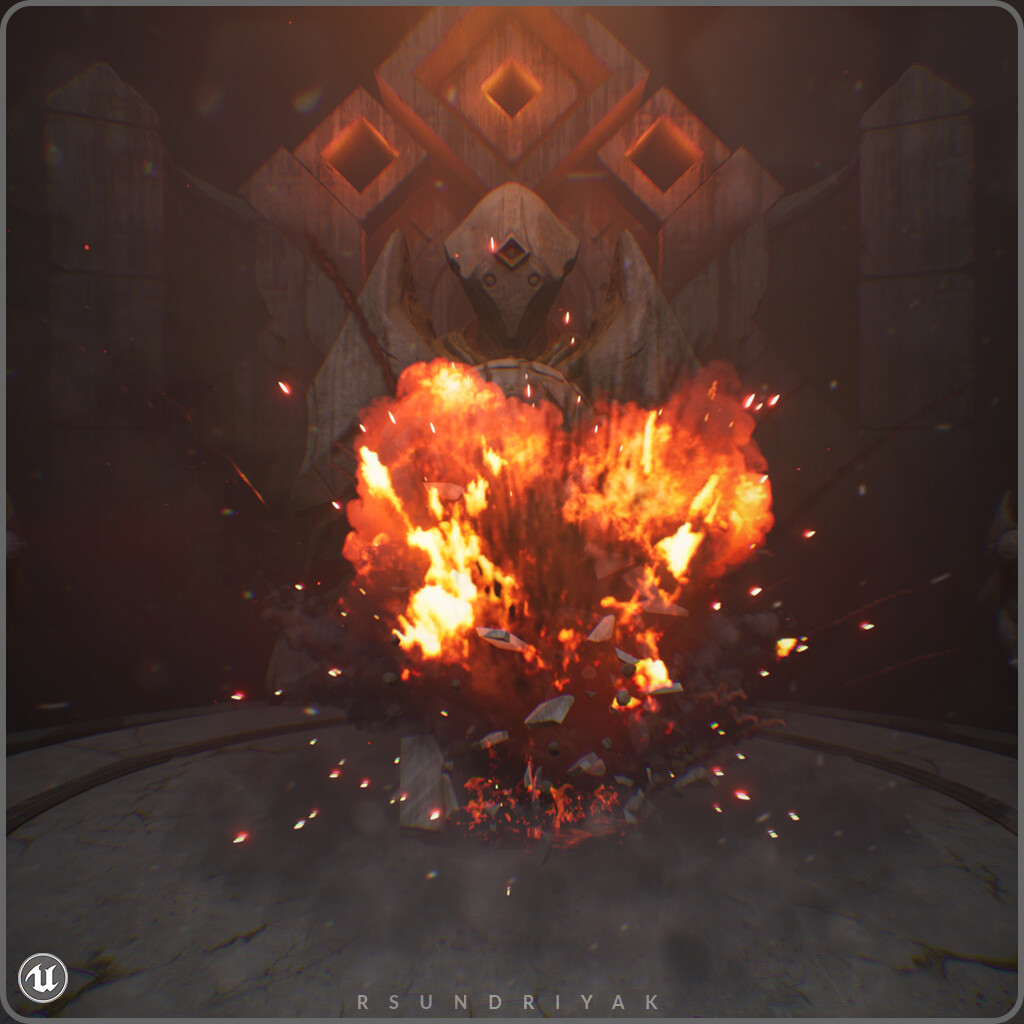 ArtStation - Explosion VFX