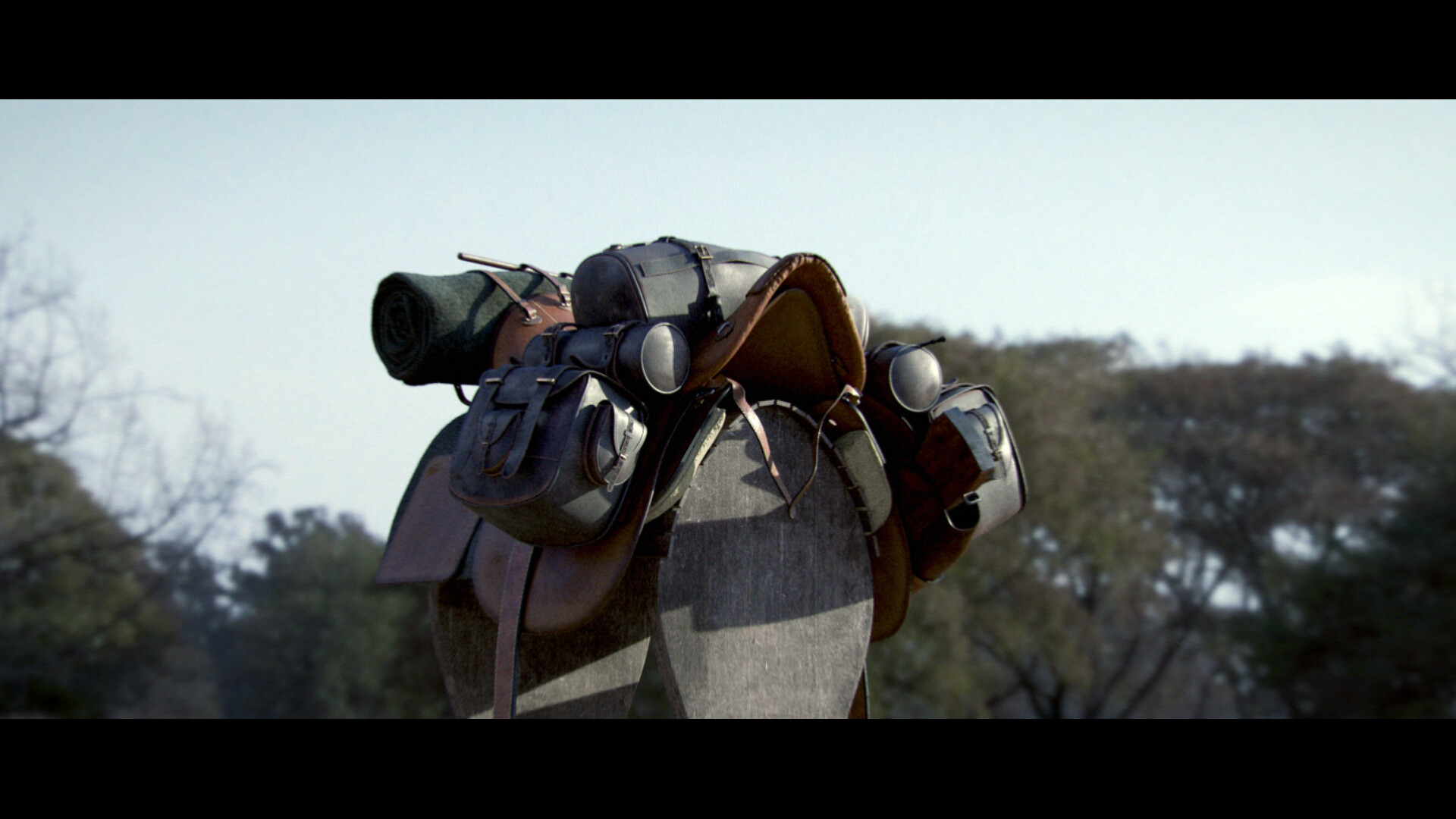 ArtStation - Horse Saddle - 3D Props