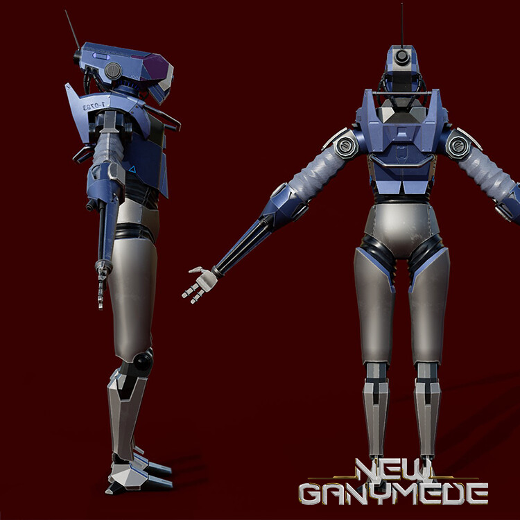 ArtStation - Enemy Robot