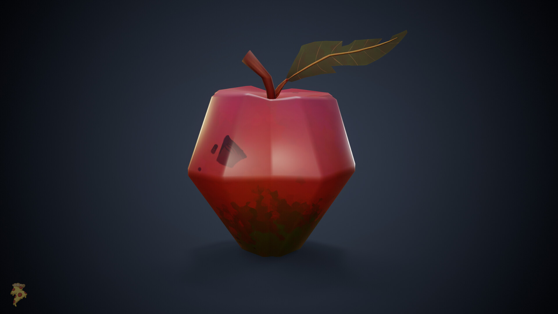 ArtStation - Stylized Apple
