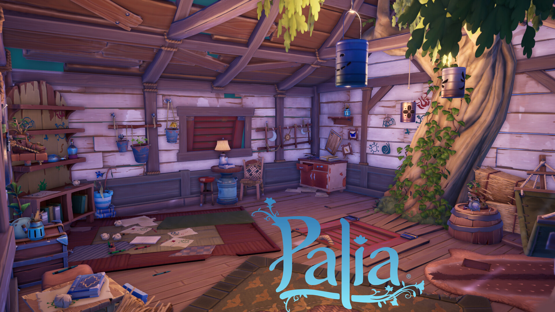 ArtStation - Palia -Auni's Treehouse Interior