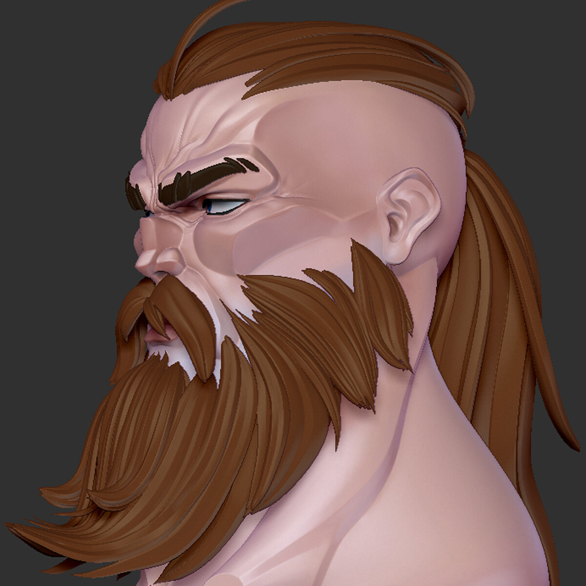 ArtStation - Head Sculpt Study