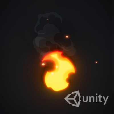 ArtStation - 2d Fire sketch